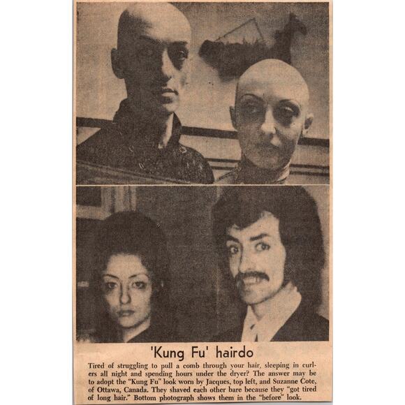 None and/or Unknown | Other | Kung Fu Hairdo Jacques Suzanne Cote 973 ...